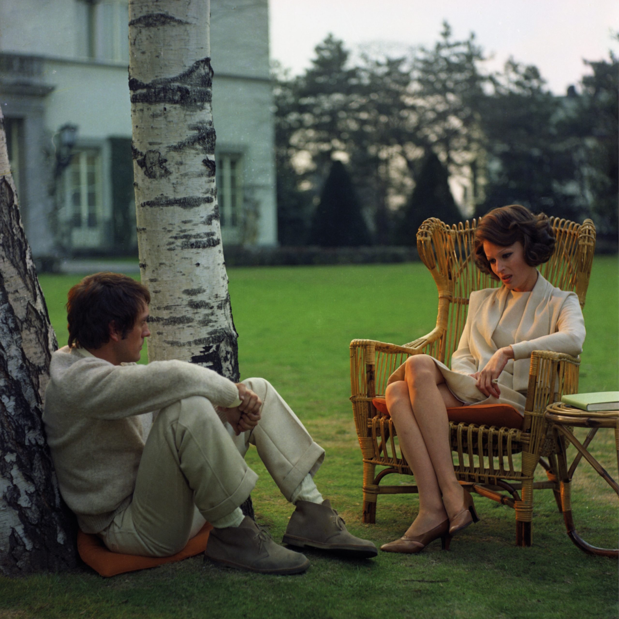 “Teorema” di Pier Paolo Pasolini, 1968 Silvana Mangano Foto di Angelo ...