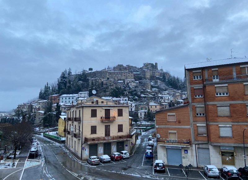 vista sul castello gennaio 2021 carsoli – ConfineLive