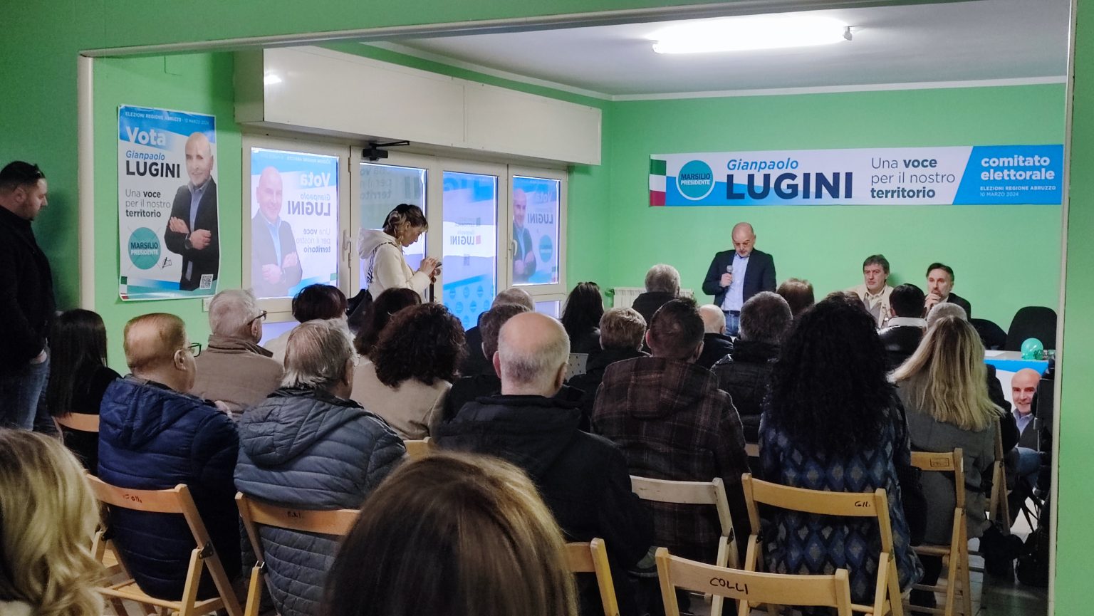 A Carsoli inaugurata la sede elettorale di Gianpaolo Lugini con la ...