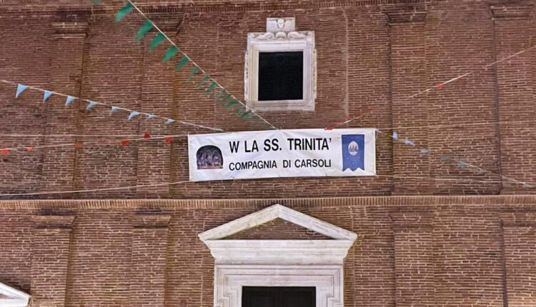 Tutto pronto a Carsoli per il pellegrinaggio alla Santissima Trinità ... Tutto pronto a Carsoli per il pellegrinaggio alla Santissima Trinità ...